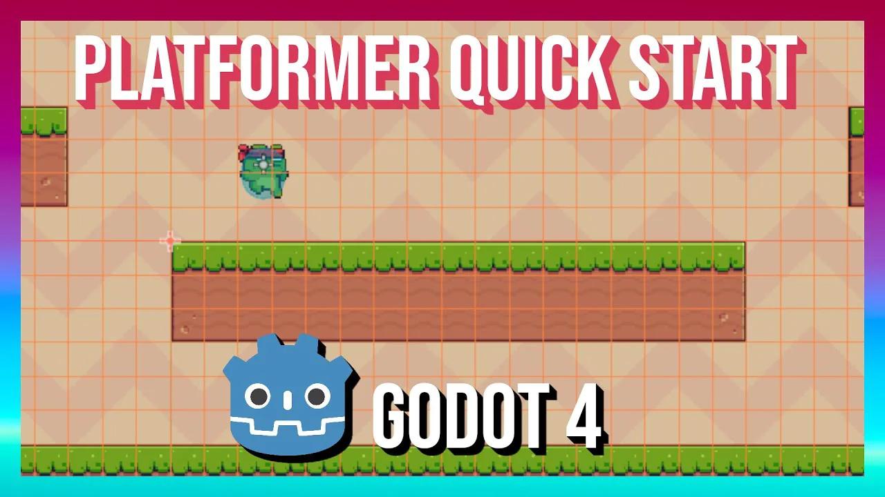Platformer Game Quick Start Guide for Godot 4 Beta