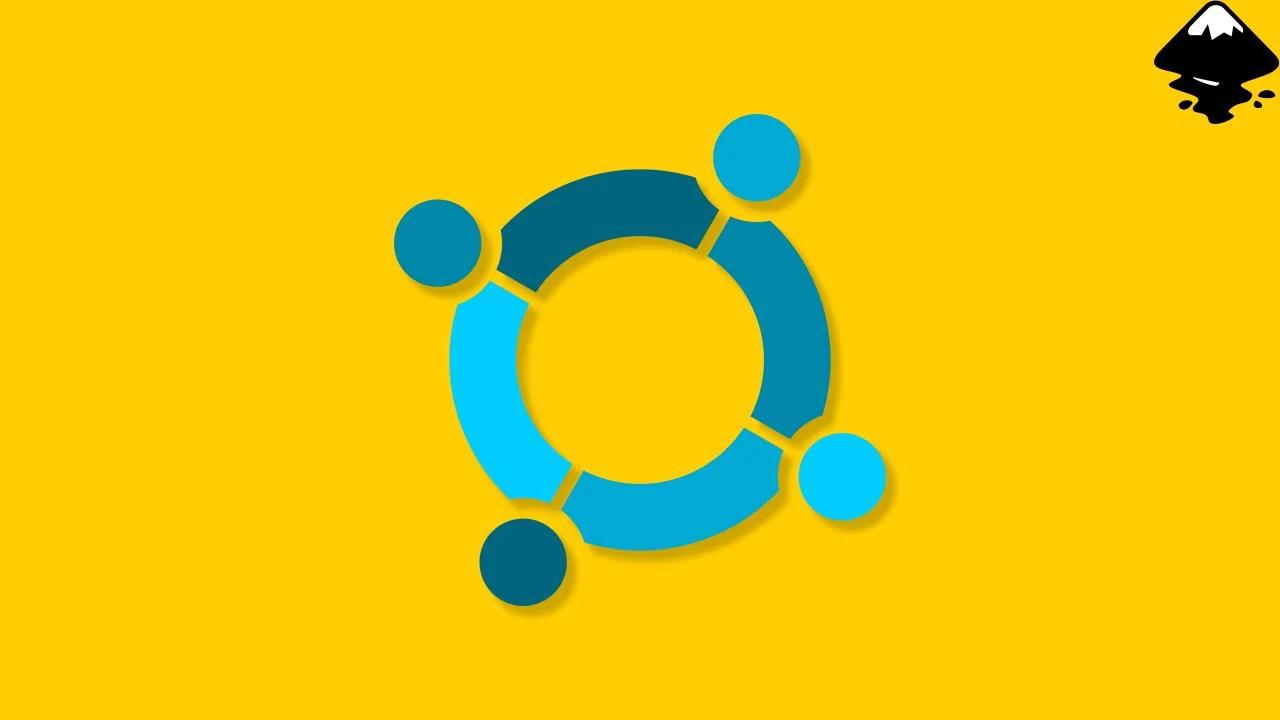 Create a circle logo design in Inkscape