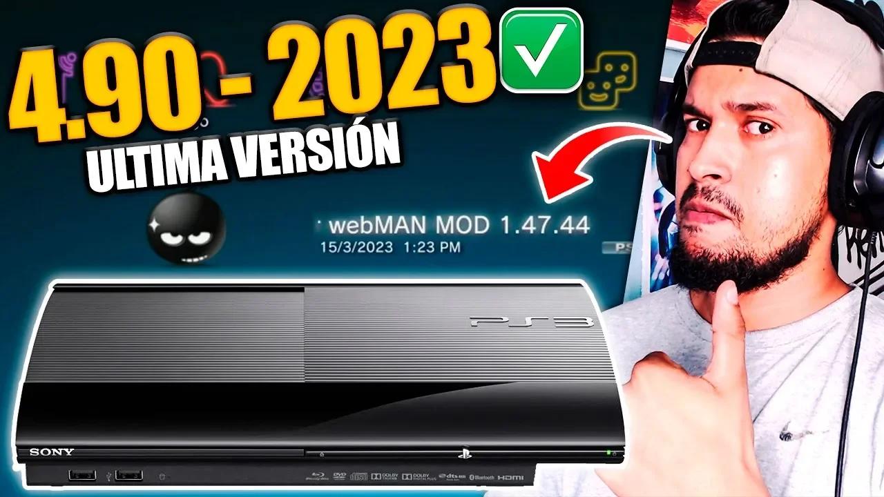 WebMAN MOD PS3 Version 1.47.44 (4.90) - ULTIMA VERSIÓN