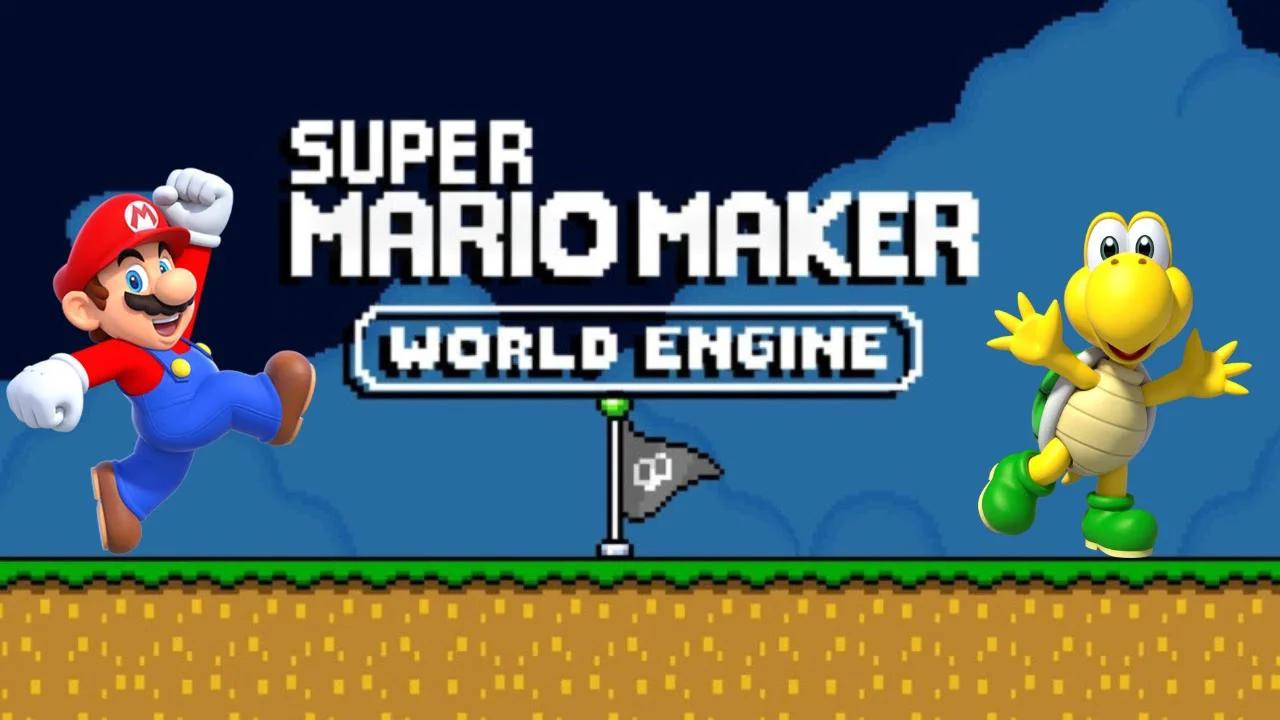 SUPER MARIO MAKER WORLD ENGINE [PC]