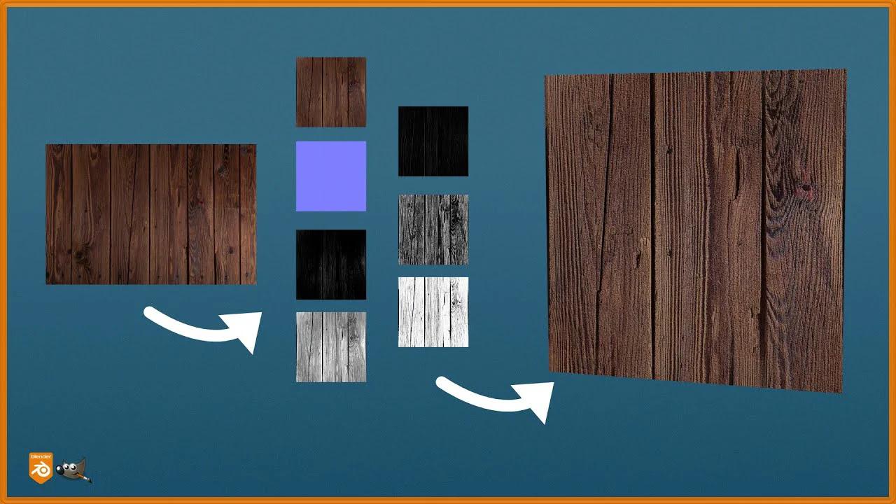 How to make texture maps in GIMP | Materials and Textures [REQUESTED]