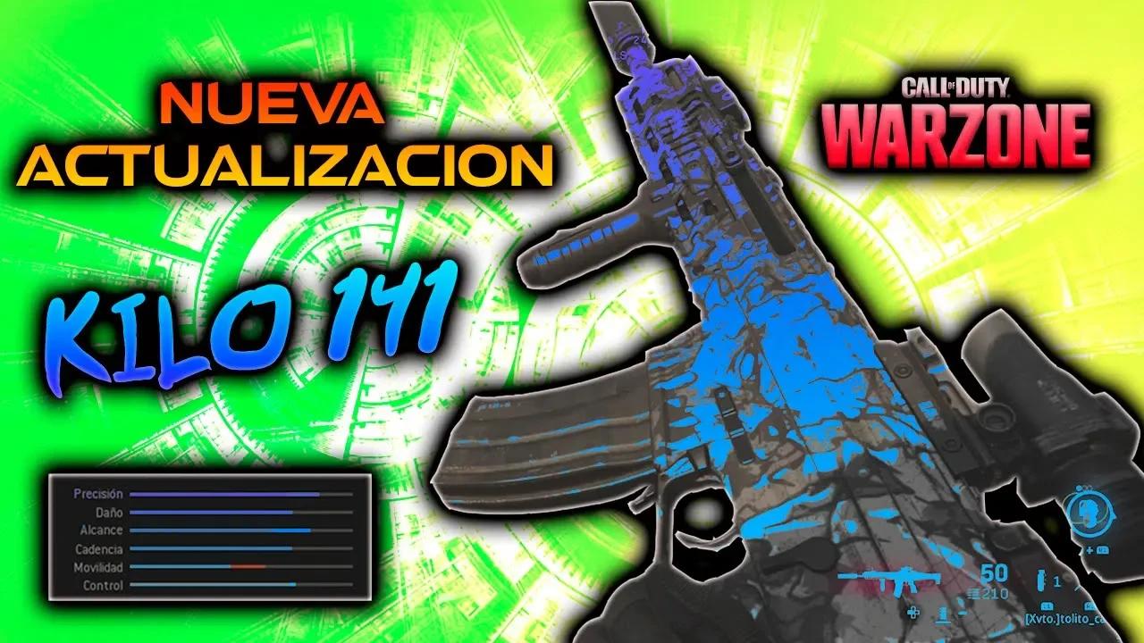 LA MEJOR CLASE de la KILO 141🔫 Un laser🔥 WARZONE🎮 NUEVA ACTUALIZACION🥇🎃