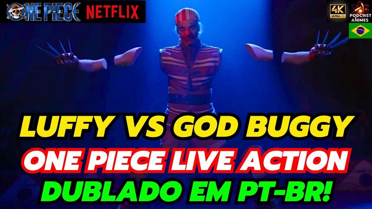 LUFFY VS BUGGY ONE PIECE LIVE ACTION ULTRA HD 4K! - DUBLADO PT-BR!