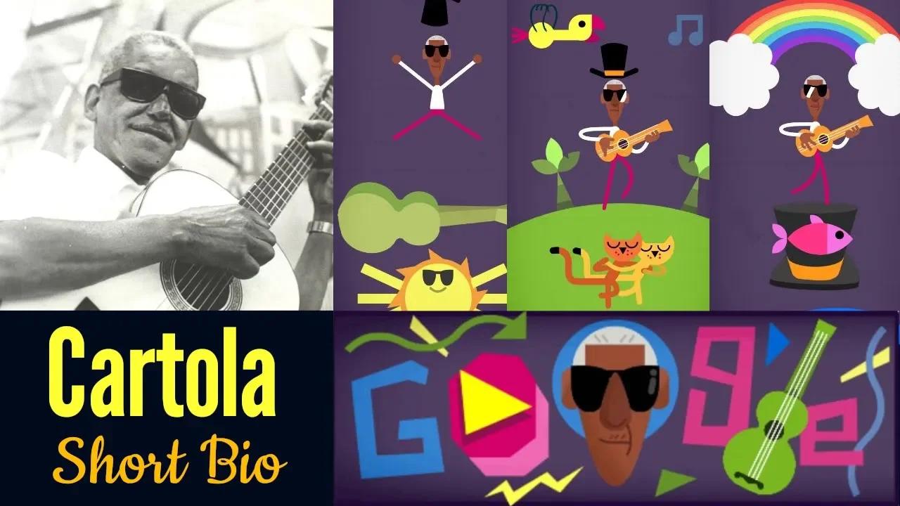 Cartola Google Doodle | Short biography of Brazilian Samba Legend