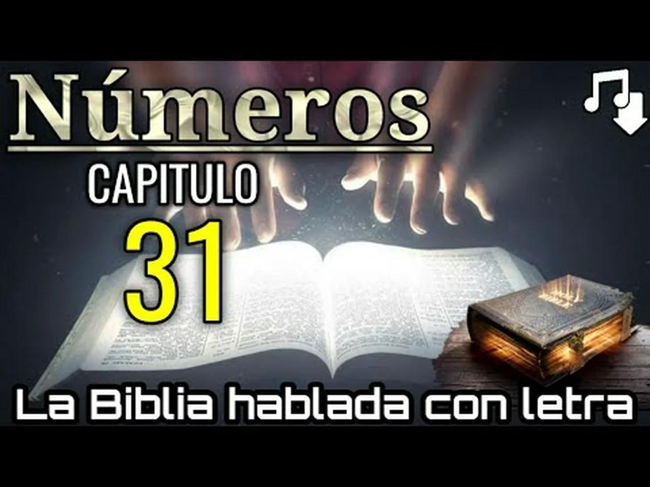 🔴 NÚMEROS Capitulo 31 hablado Con Letra (Venganza de Israel contra ...