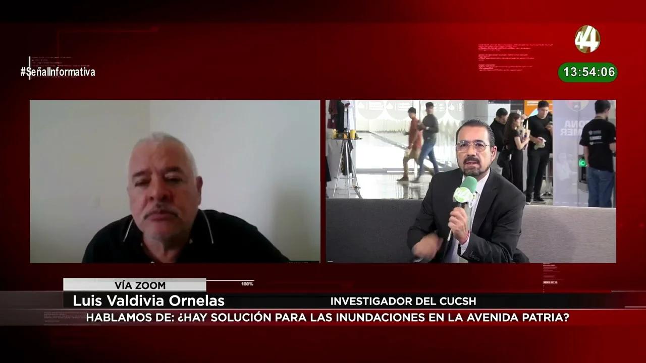 Luis Valdivia habla sobre las soluciones para las inundaciones en Av ...