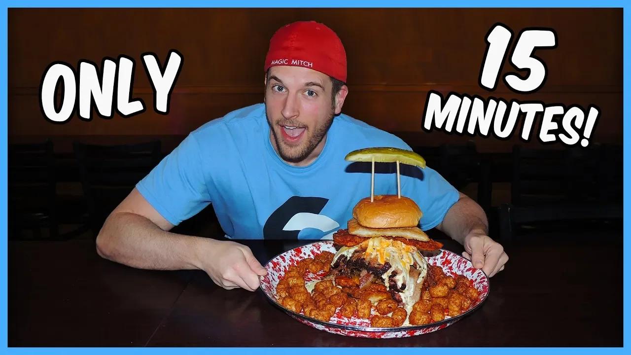 Famous BBQ Sandwich Challenge from Man vs Food! Jethro's Adam ...