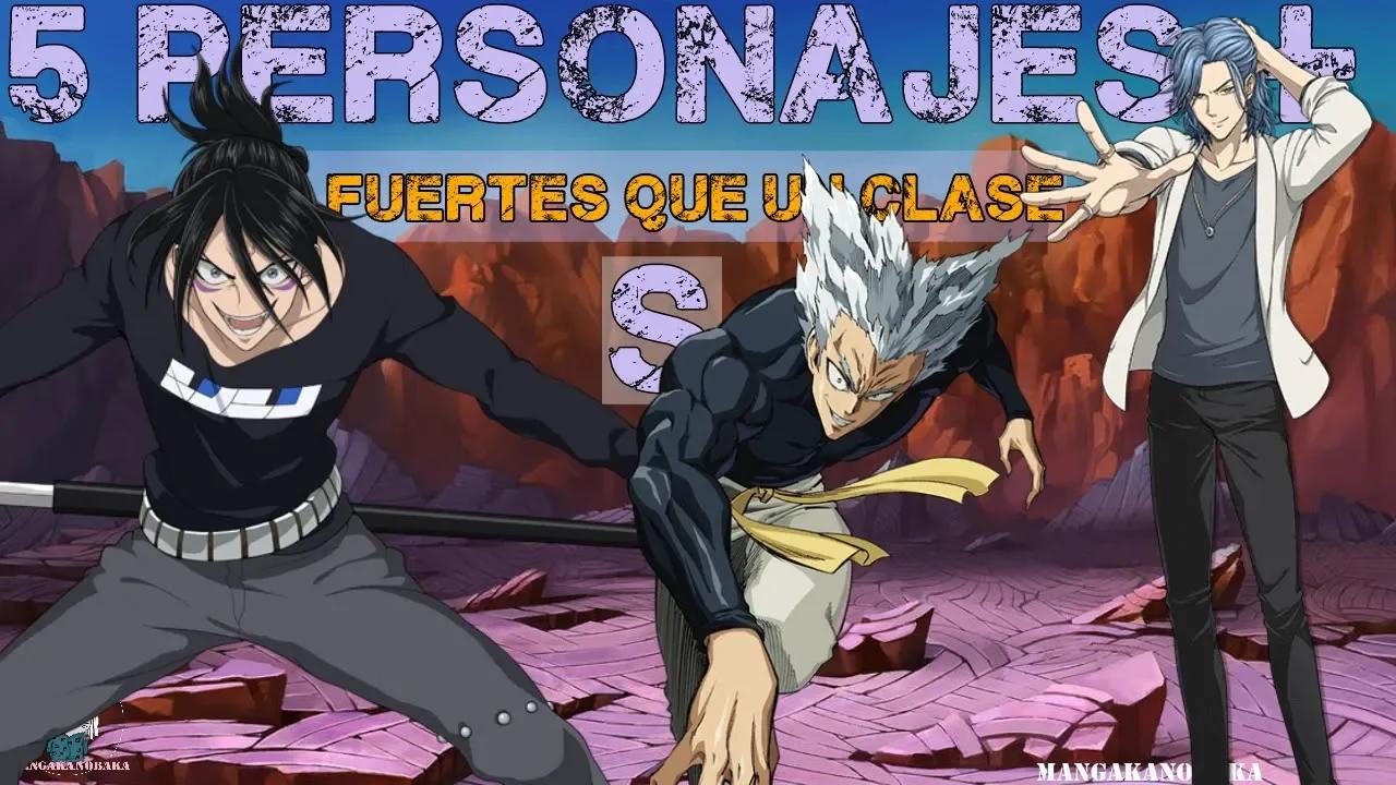 5 Personajes de OPM MAS FUERTES que un Heroe CLASE S | One Punch Man