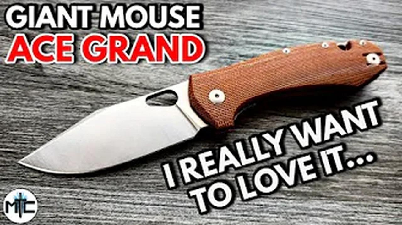Giant Mouse Ace Grand Folding Knife - Overview and Review