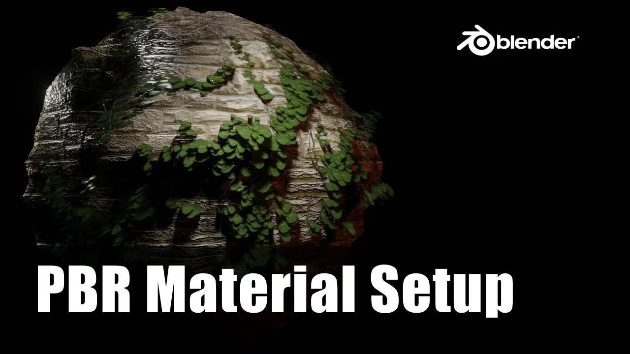 PBR Material Setup With Height Map details Eevee engen