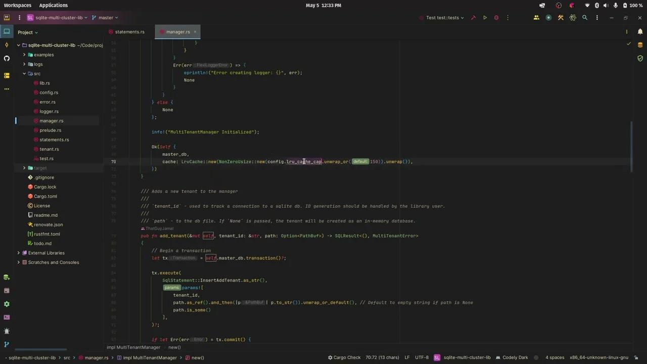 Building a SQLite Multi-Tenant Library in Rust (Ep. 4)