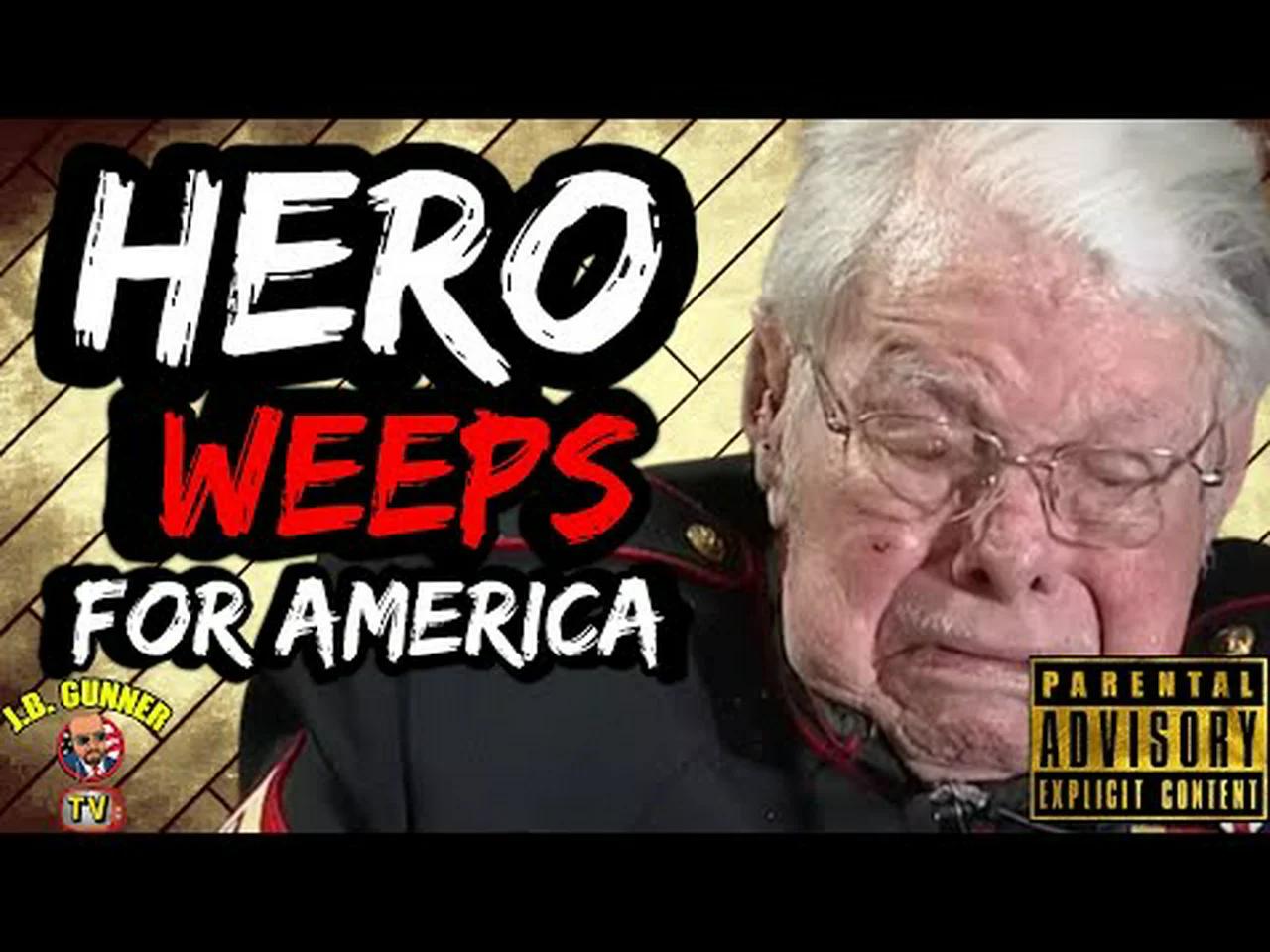 HEARTBREAKING: WW2 Hero WEEPS For America as He Says that This America ...