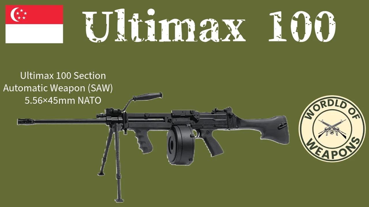 Ultimax 100 🇸🇬 Is The Singaporean Ultimax 100 The Best Light Machine Gun?