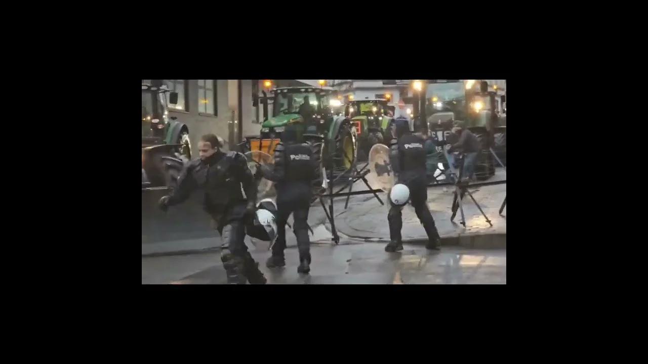 Farmers Vs Cops ~ European Protests in France and Germany