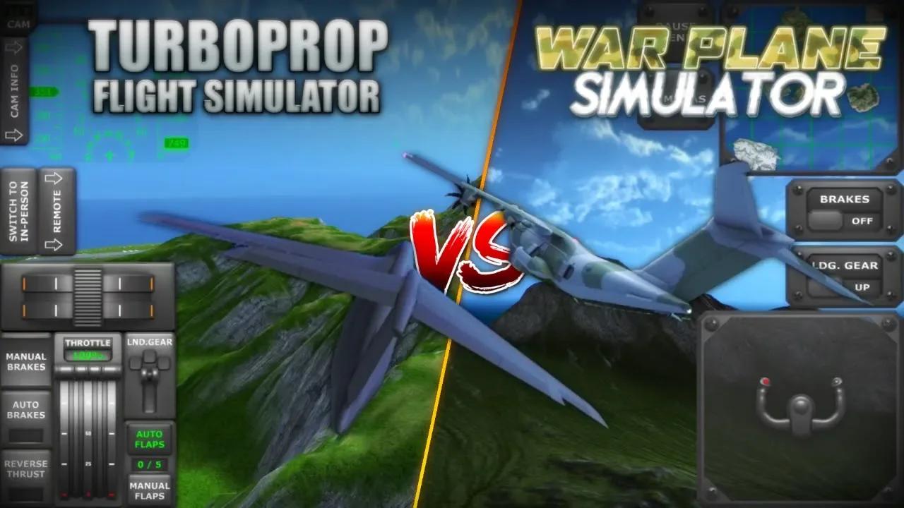 Turboprop FS VS War Plane Simulator - How Different Are They ...