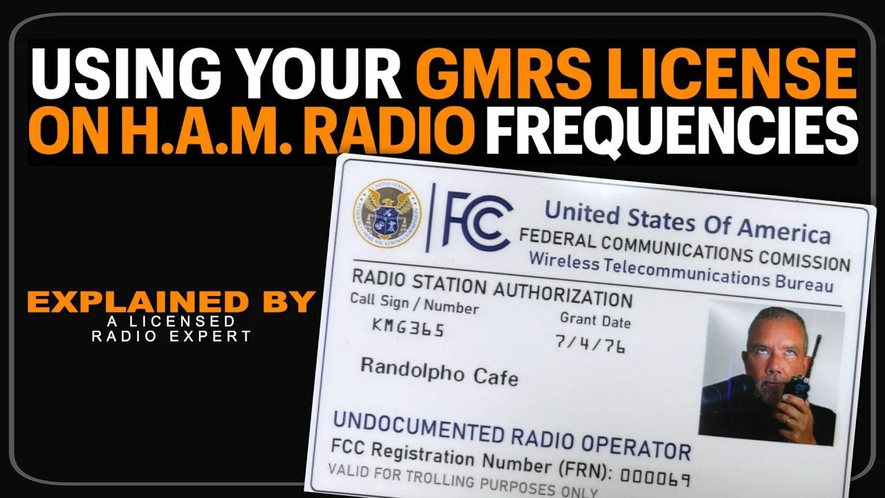 Ham Radio Expert Explains HAM Radio & GMRS Radio FCC Licenses - The ...
