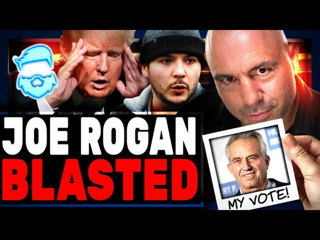 Tim Pool Causes Civil War Over Joe Rogan's FAKE Endorsement Of RFK ...