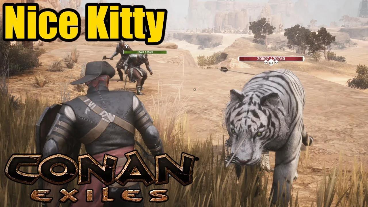 Conan Exiles 3.0 S1E29 | Tiger King - First Boss Fight | Single Player ...