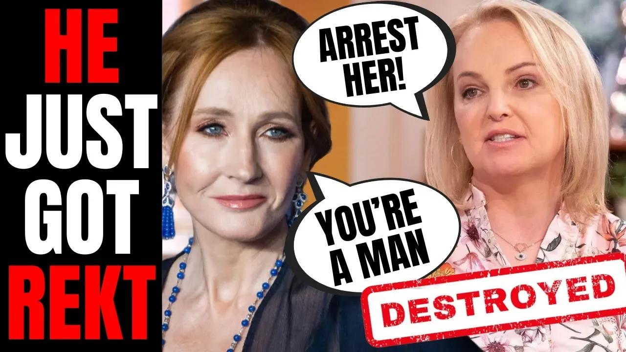 Woke Transgender Activist DESTROYED By JK Rowling | Police REFUSE To ...
