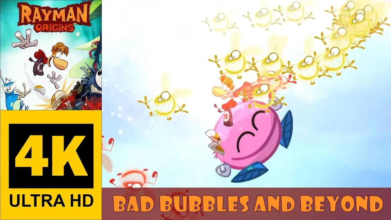 Bad Bubbles and Beyond | Rayman Origins | Walkthrough, Gameplay, No ...