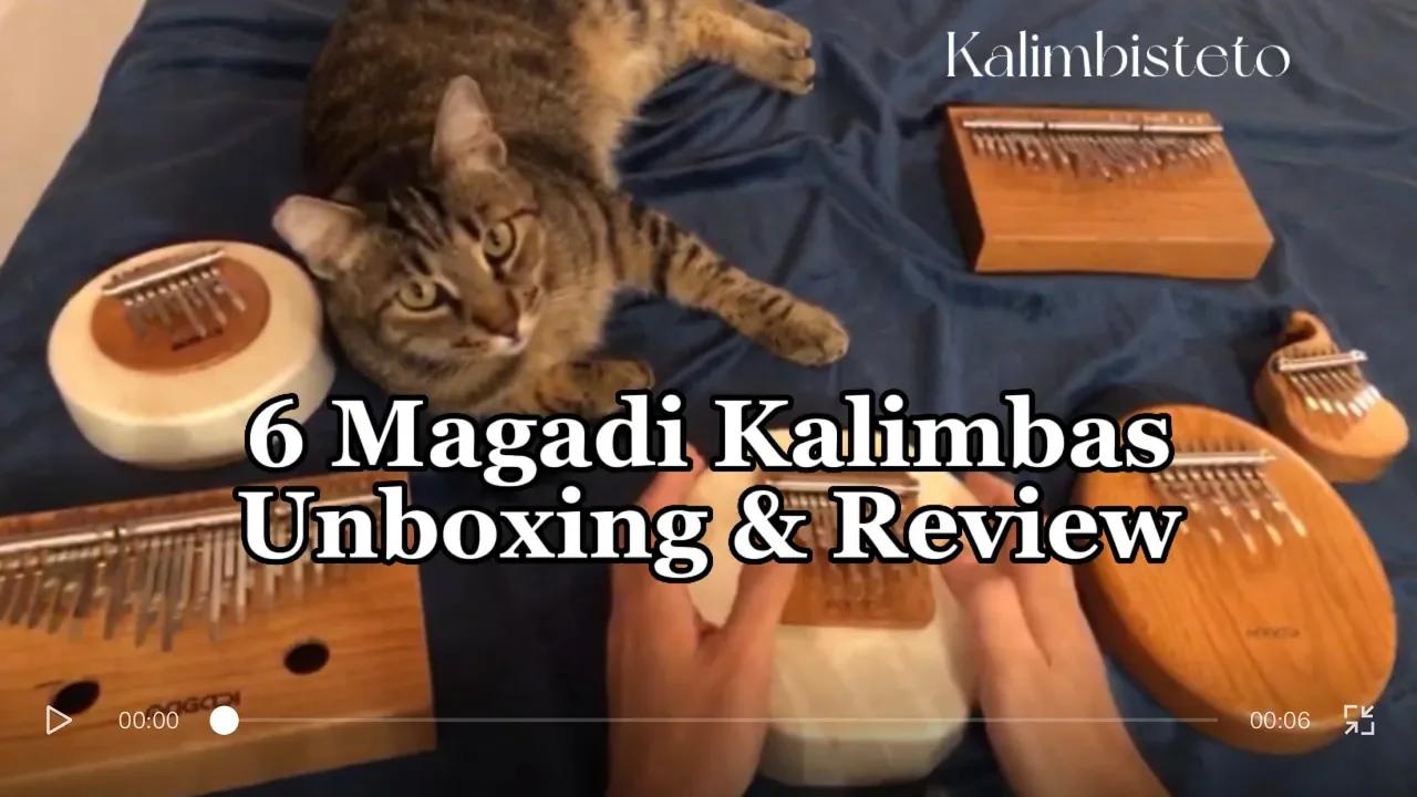 6 Magadi Kalimbas – 2022 Complete Unboxing & Review – new ...
