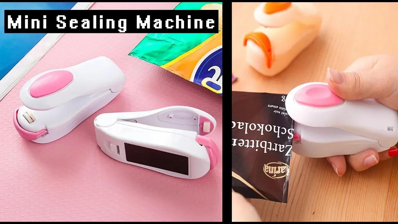 Mini Sealing Machine Repack Heat Plastic Sealer Tool Closer