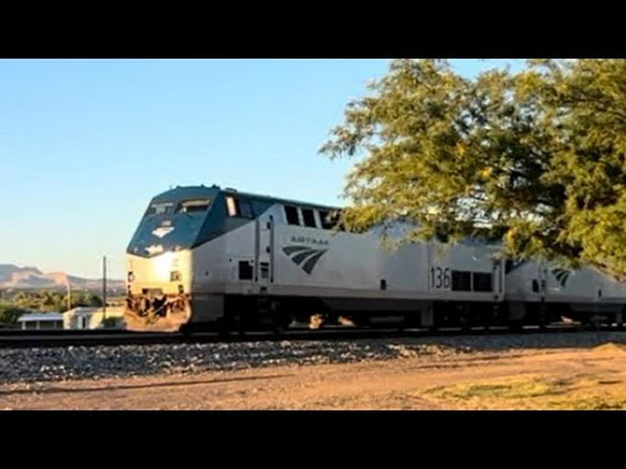 Amtrak Sunset Limited Stops In Benson Az!
