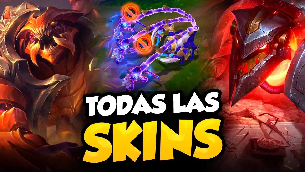 ⭐ TODAS las NUEVAS SKINS del REWORK SKARNER