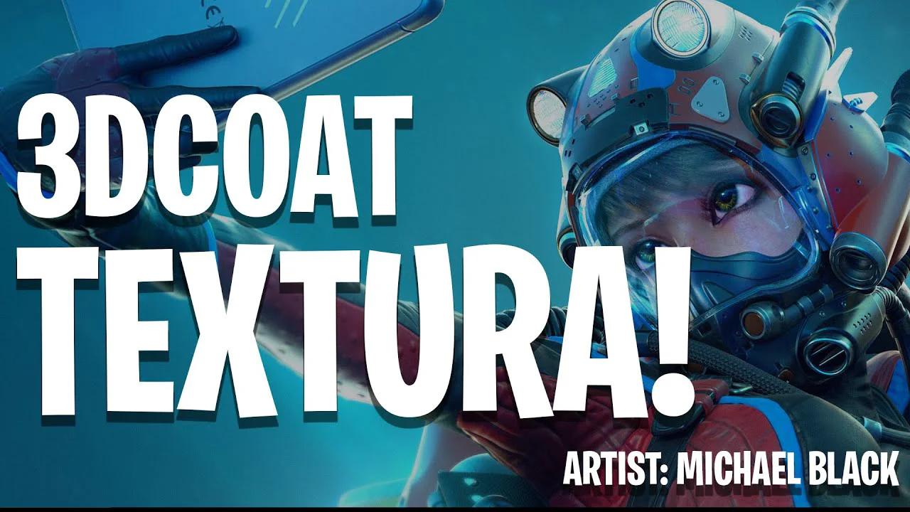 3dcoat Textura - New 3D Texturing Tool For Artists! [Tutorial / Walkthrough]