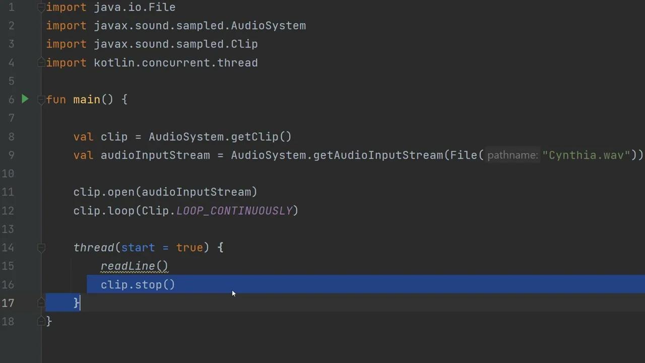 How to Loop Music Using Kotlin