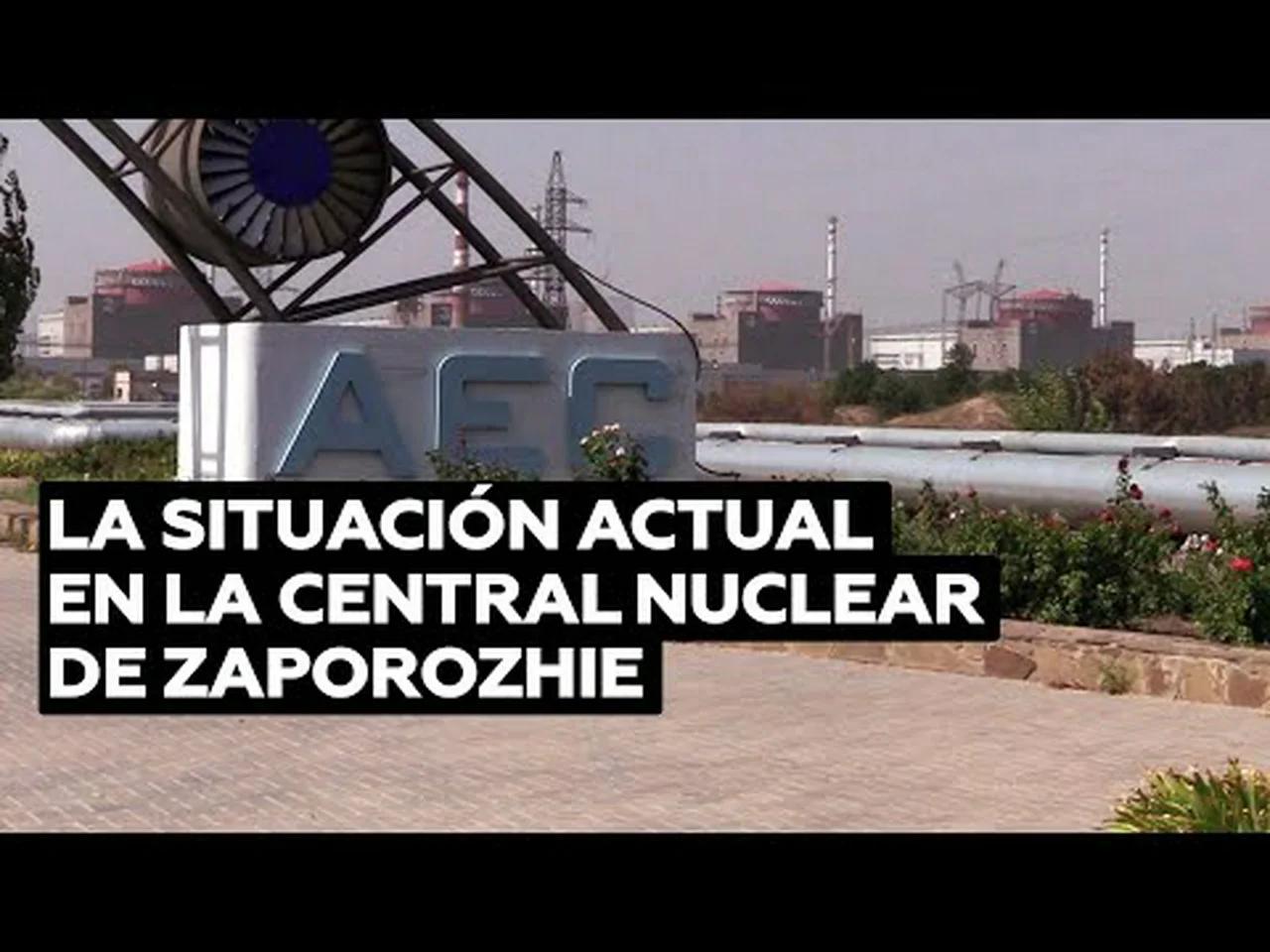 Reportaje desde la central nuclear de Zaporozhie