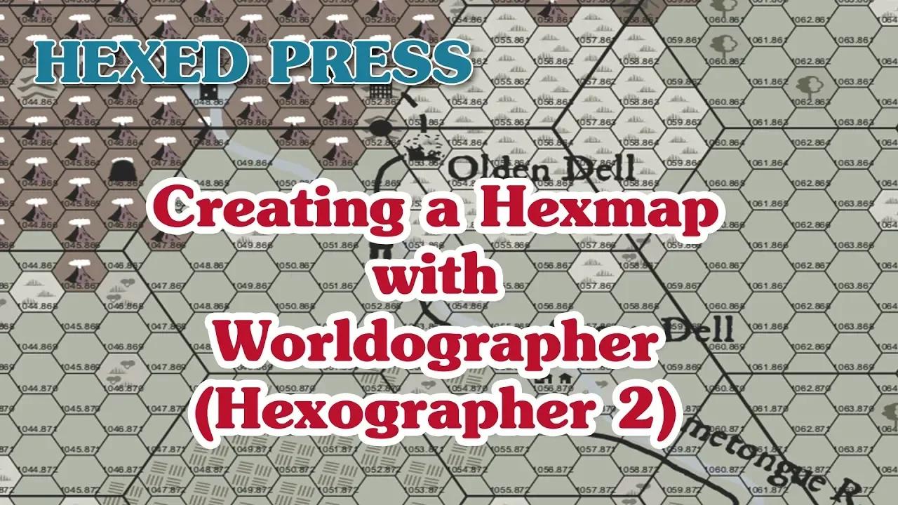 A Dungeon Master's Stream: Making a Hexmap With Worldographer ...