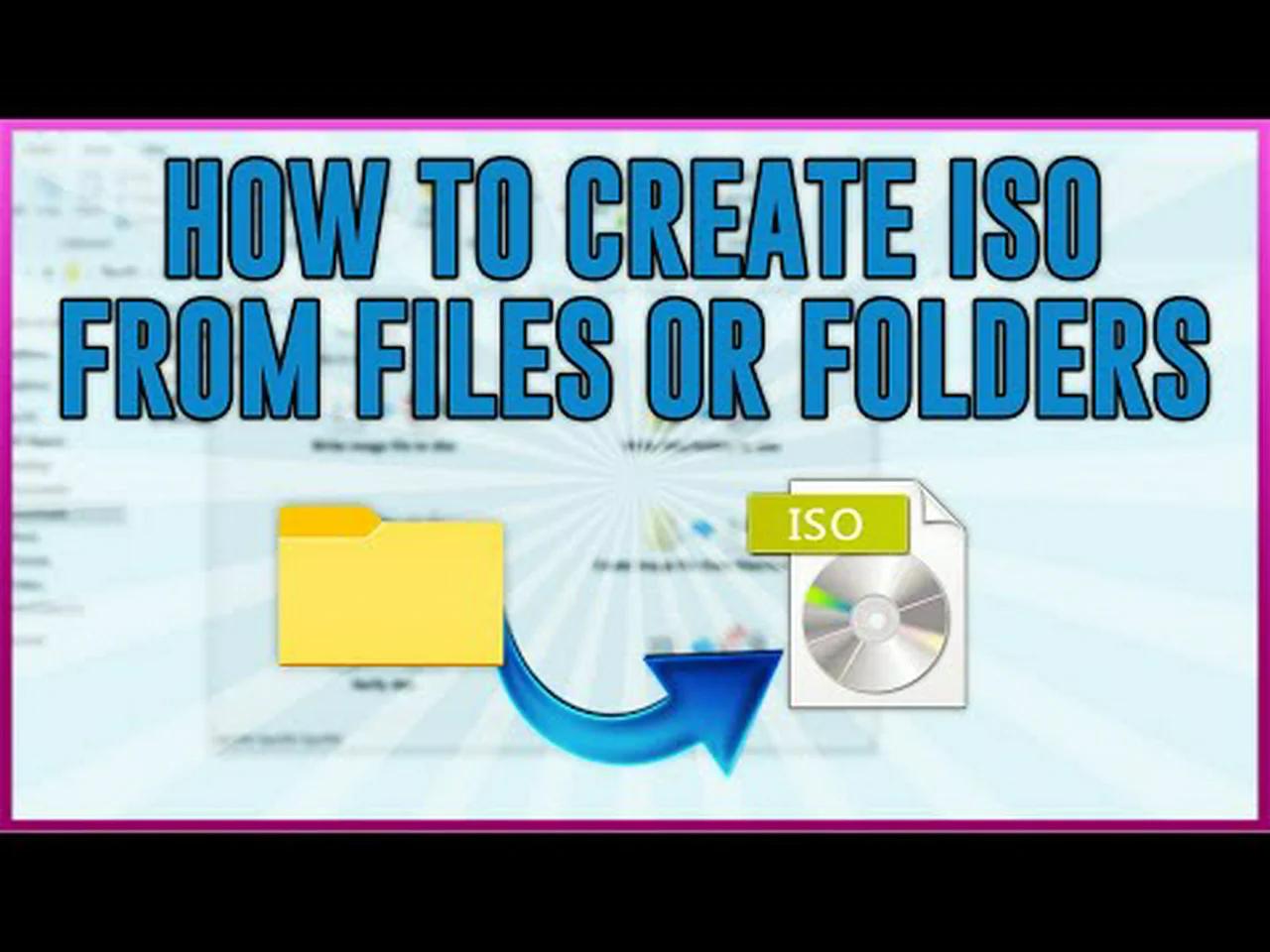 How To Create An ISO File Using ImgBurn