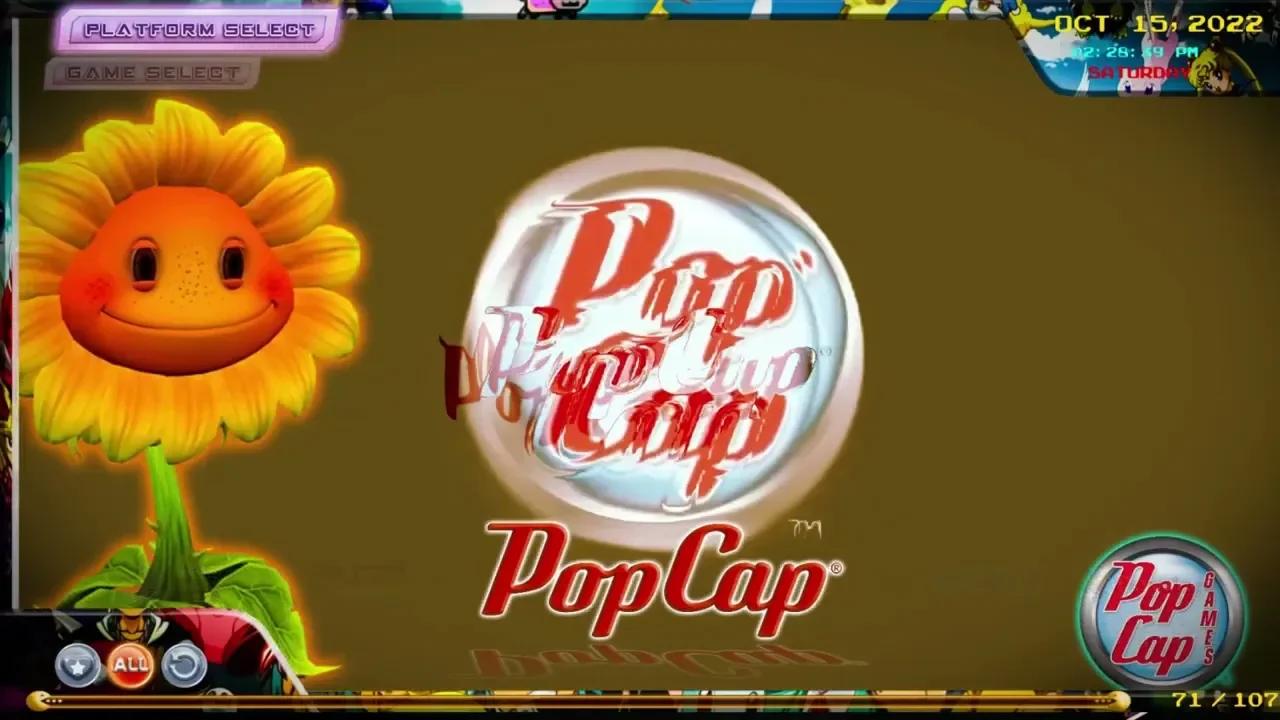 RetroFE | Project Arcade Add CoinOps POPCAP Games Theme Addo-On