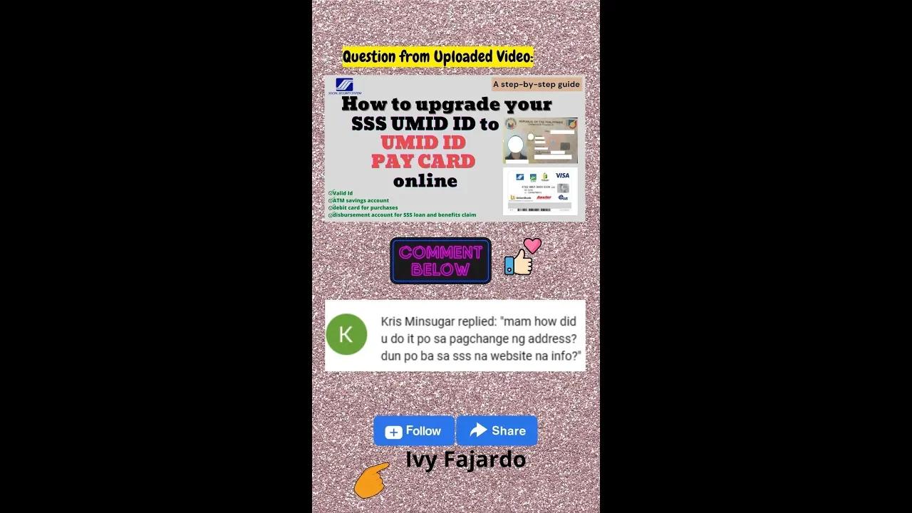 How to change SSS Mailing Address online | Update Mailing Address ...
