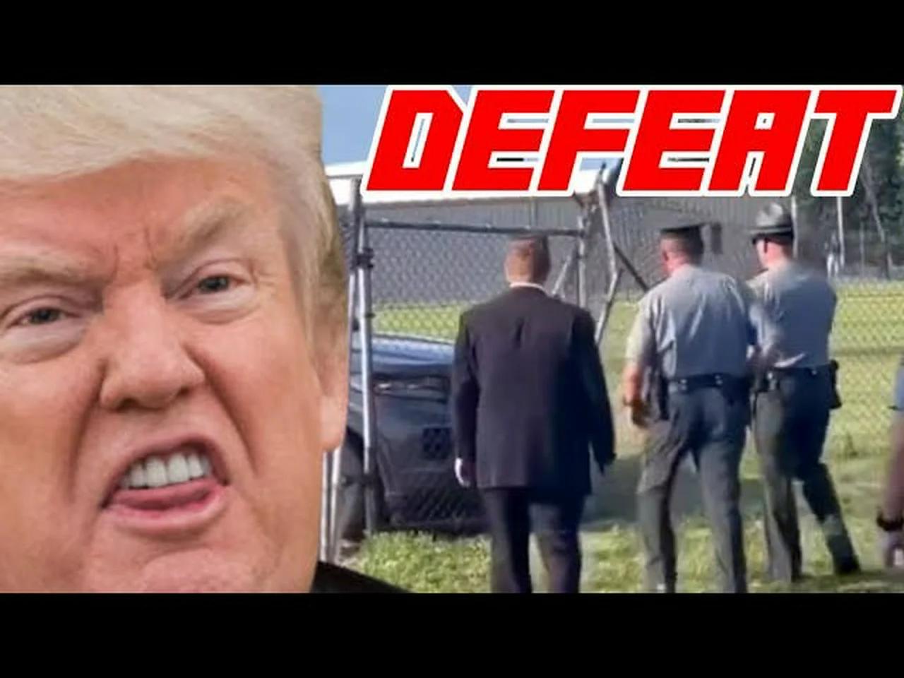 Secret Service Defeated by Chain Link Fence During Trump Shooting