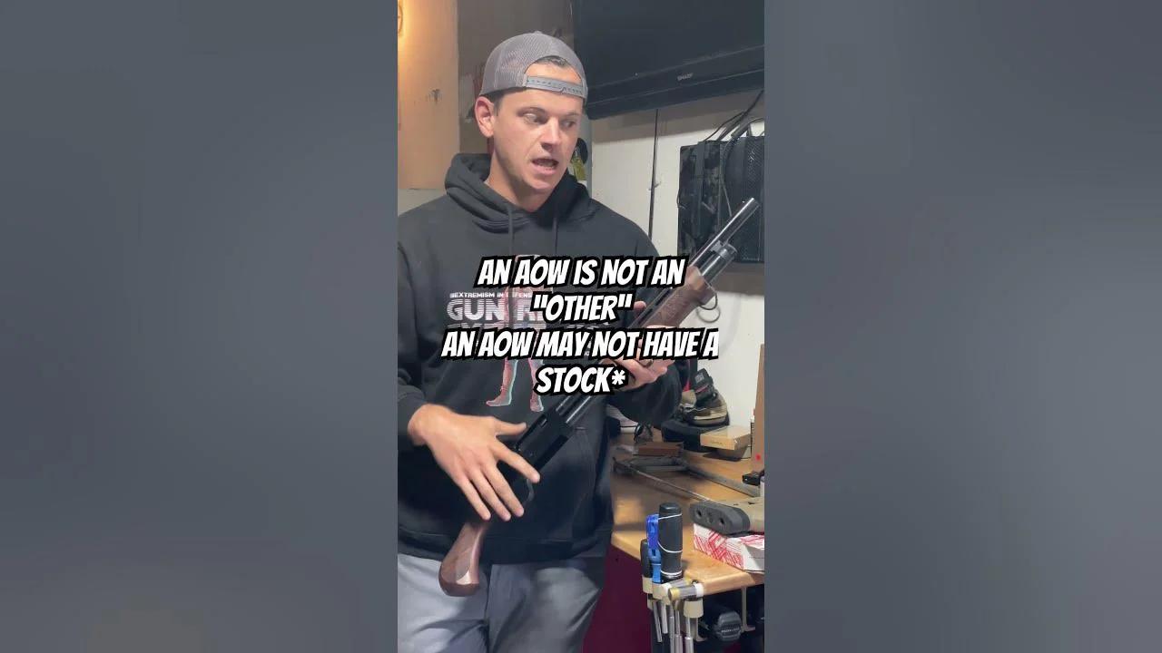 CA LEGAL SAWED OF 12G - LEGAL NFA AOW IN CALIFORNIA?