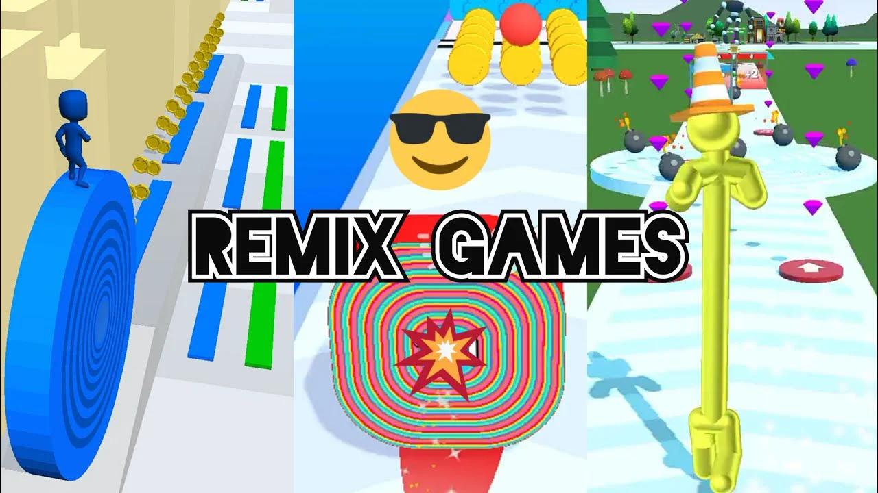 Tall Man Run, Smash Runner, Layer Roll Gameplay Walkthrough Remix