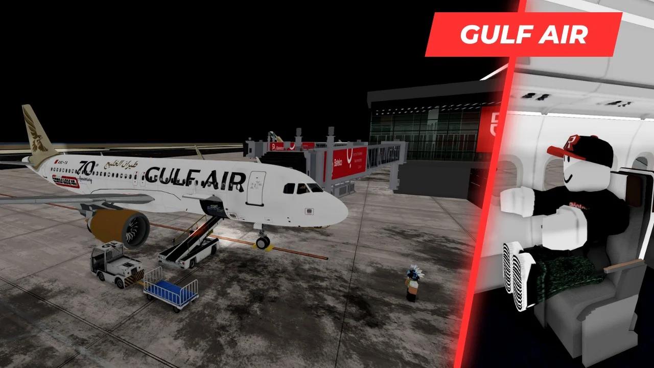 ROBLOX Airline Flight Review | Gulf Air | Airbus A320 | Falcon Gold (BC)