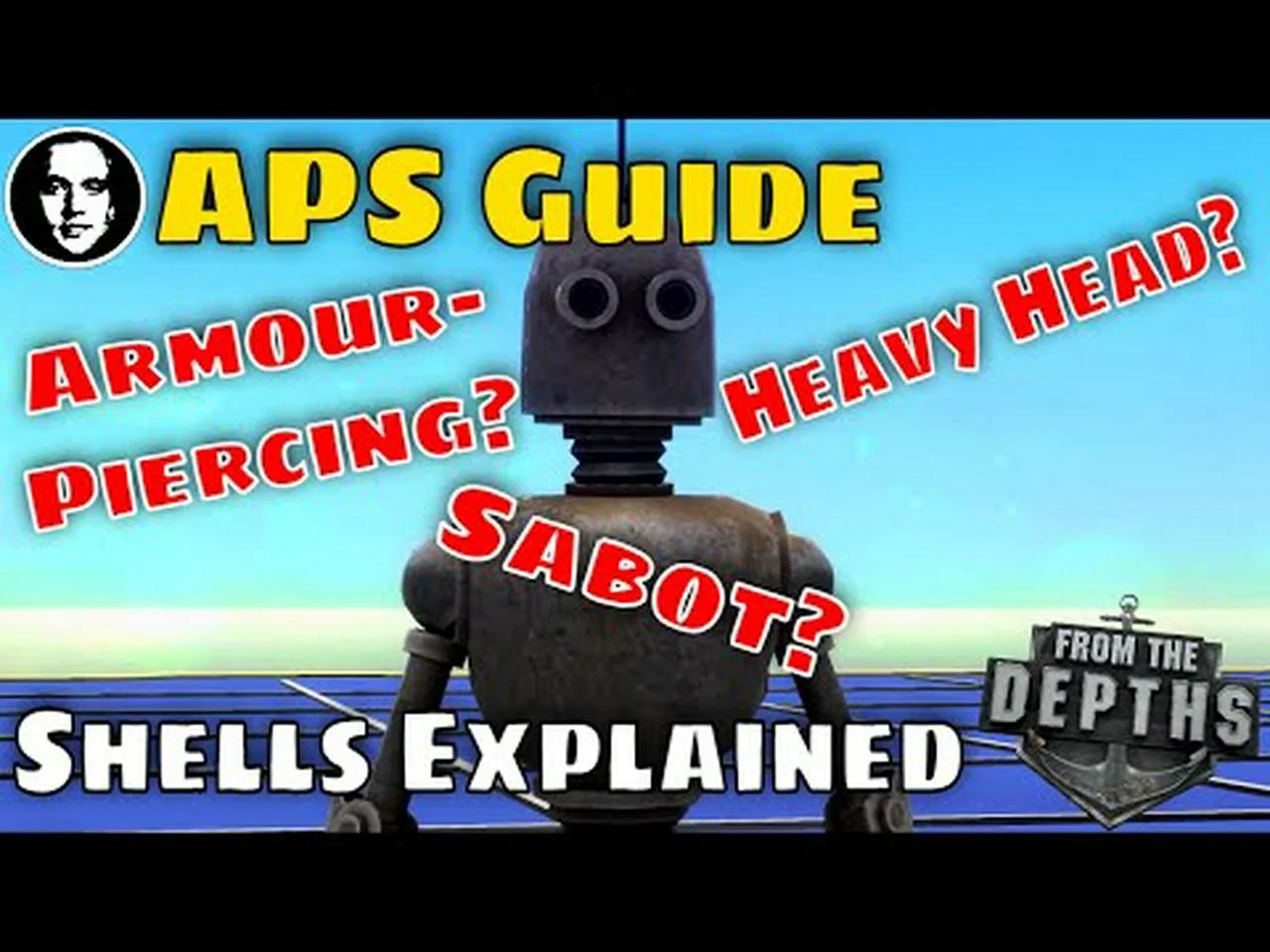 From the Depths APS Guide: Armour Piercing Shells Explained - AP/Sabot ...