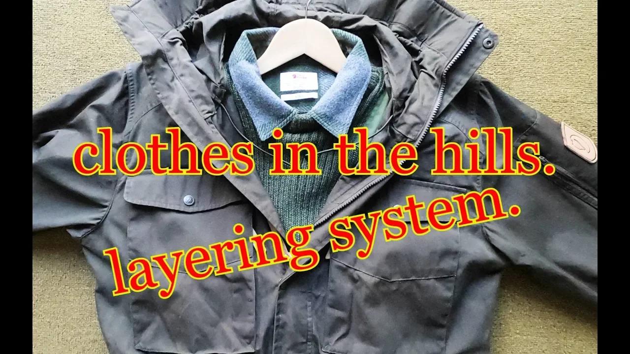 layering clothes for winter / UK