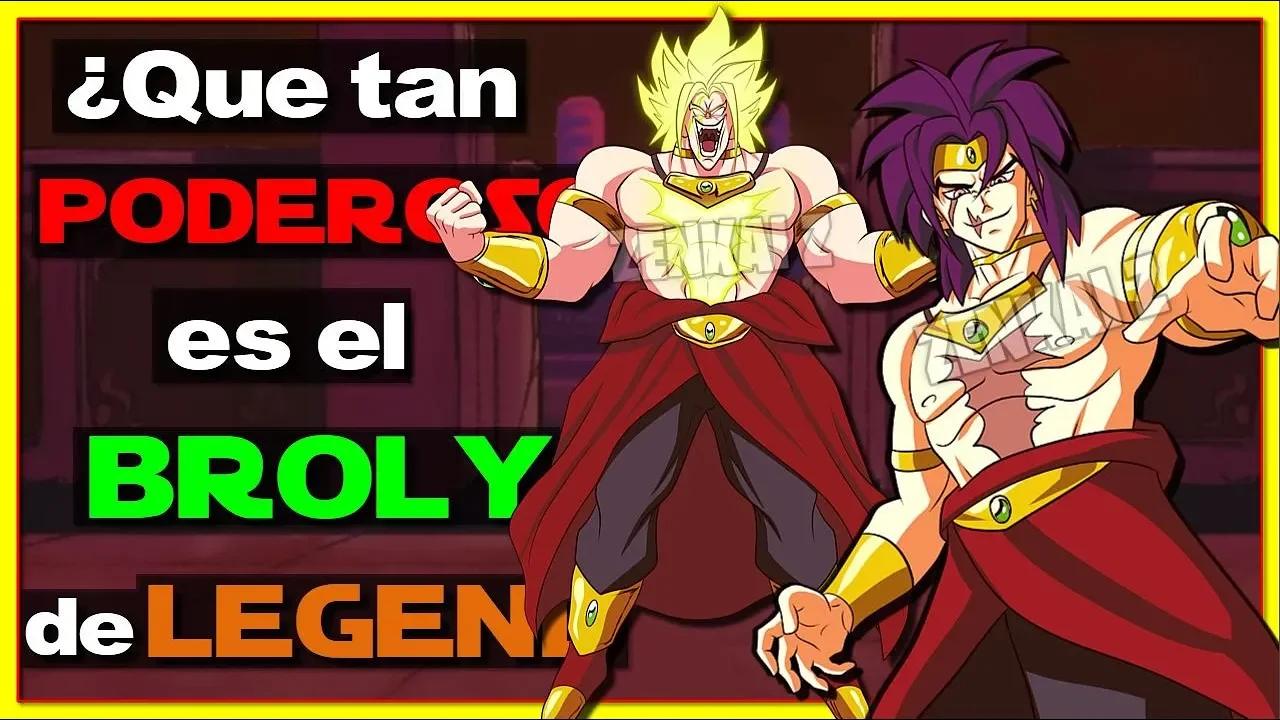 ¿Que tan PODEROSO es BROLY de LEGEND A DRAGON BALL TALE? EL SUPER ...