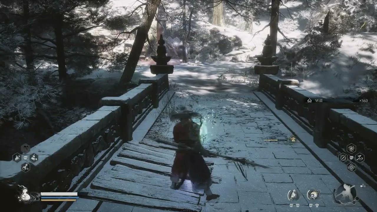 Black Myth: Wukong - Chapter 3 Brook of Bliss Keeper Shrine Location via Forest of Felicity | PS5