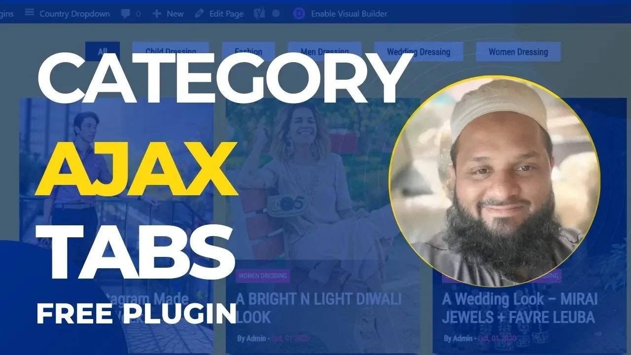 How To Add Category Ajax Filter Tabs In Wordpress | Advance Filter Category Tabs