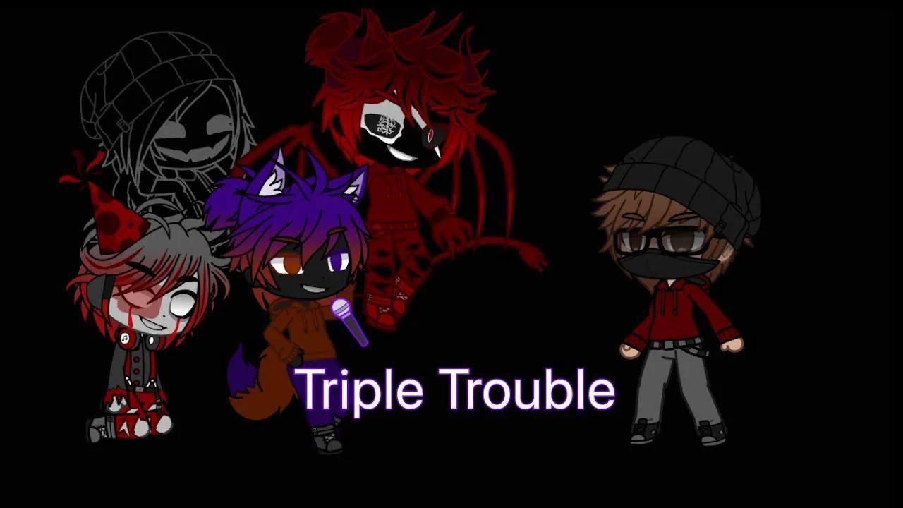 Triple Trouble FNF Cover Updated (UTAU)