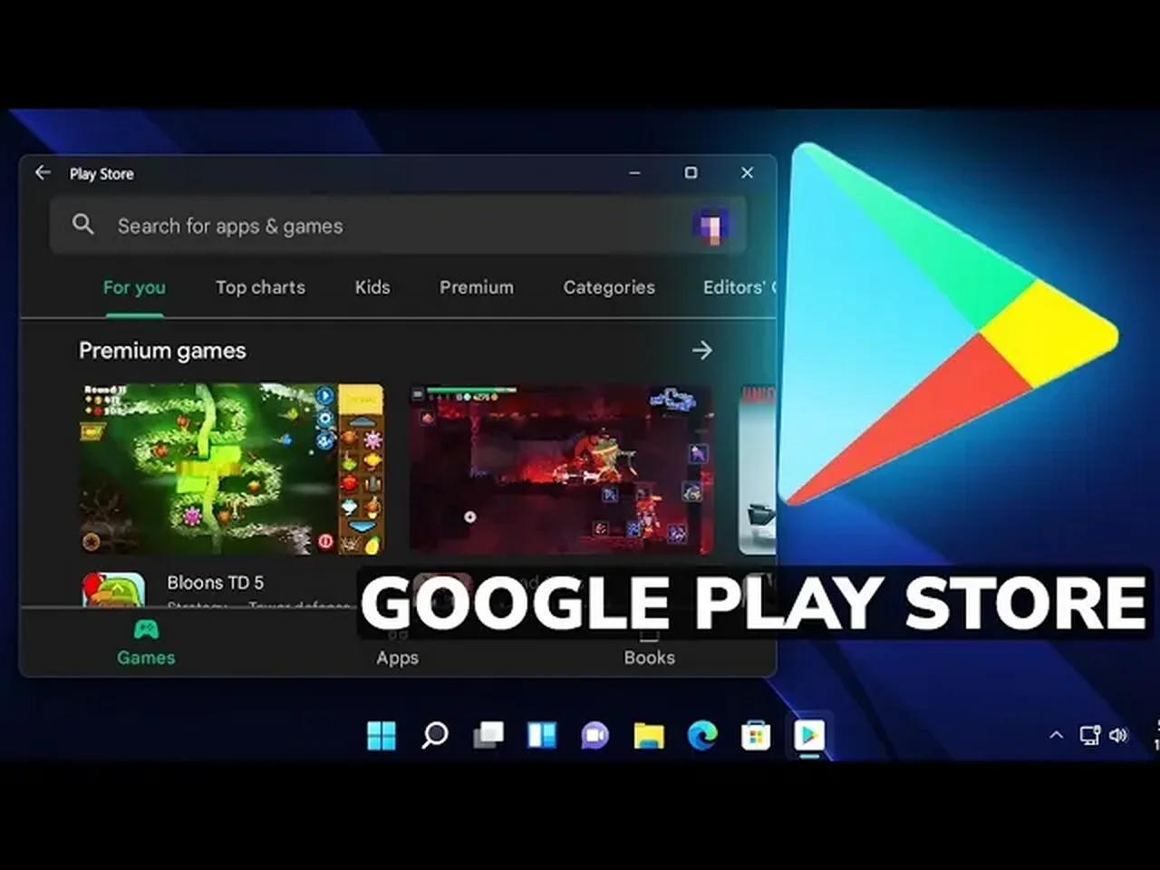 How to install Google play store and play services on windows 11 subsystem for Android (Updated)