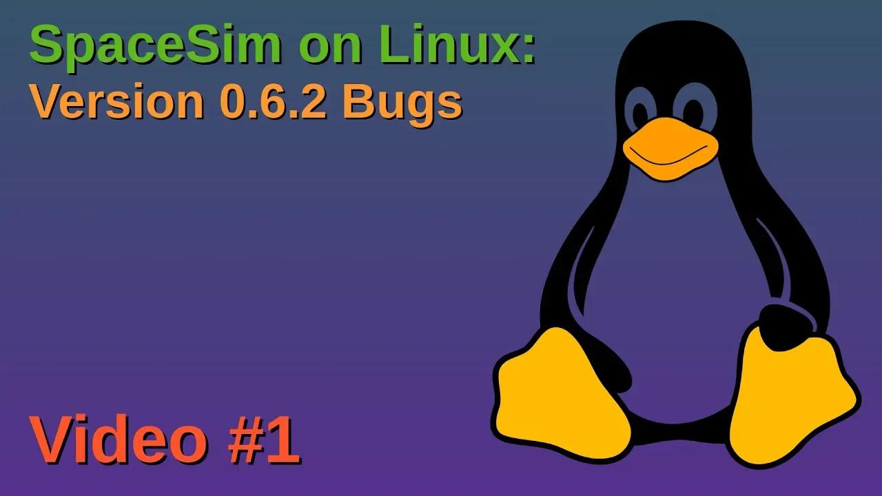 SpaceSim Linux Bugs - Version 0.6.2