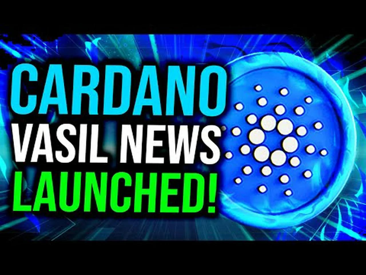 CARDANO VASIL UPGRADE UNDERWAY!! (ADA NEWS)
