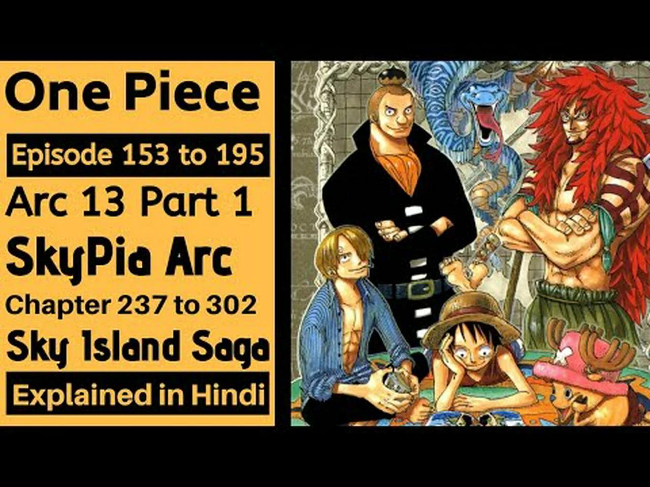 One Piece Anime Arc 13 Skypia Part 1 Episode 187, 188, 189 Complete ...