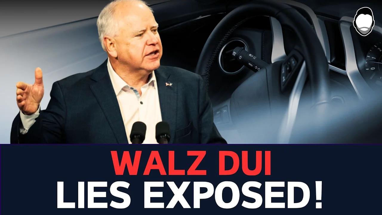 Walz SHREDDED over DUI Lies
